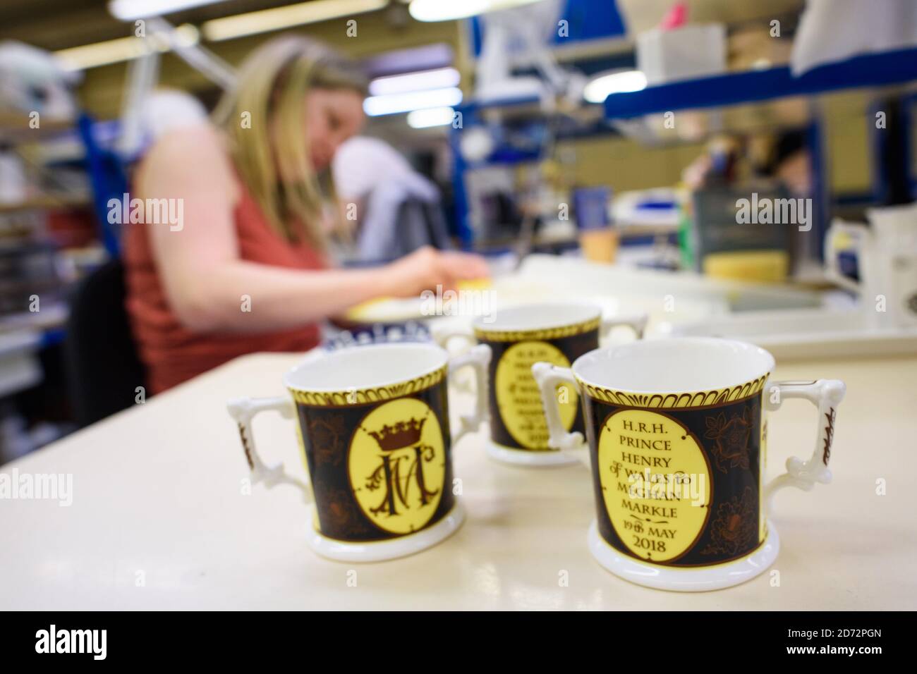 Crown works pottery hi-res stock photography and images - Alamy