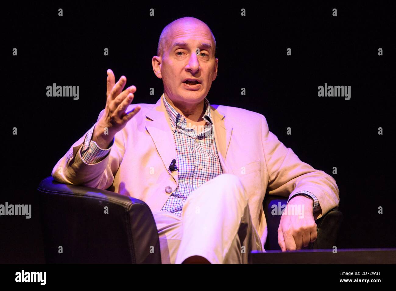 Andrew Adonis speaks during the Politics Festival, at King's Place in ...