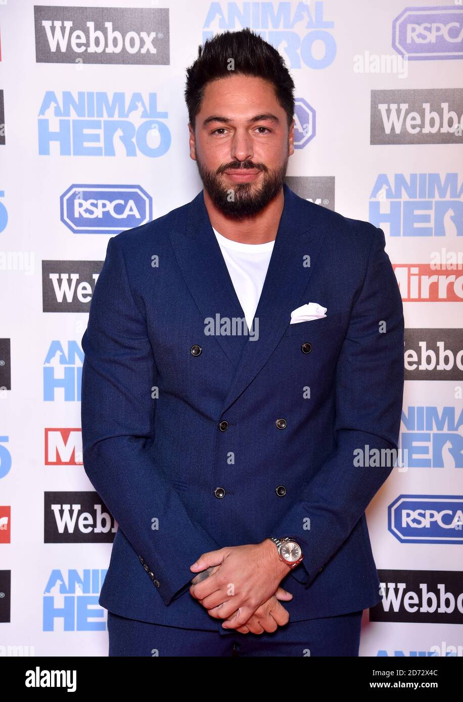Mario Falcone attending the Animal Hero Awards held at the Grosvenor ...