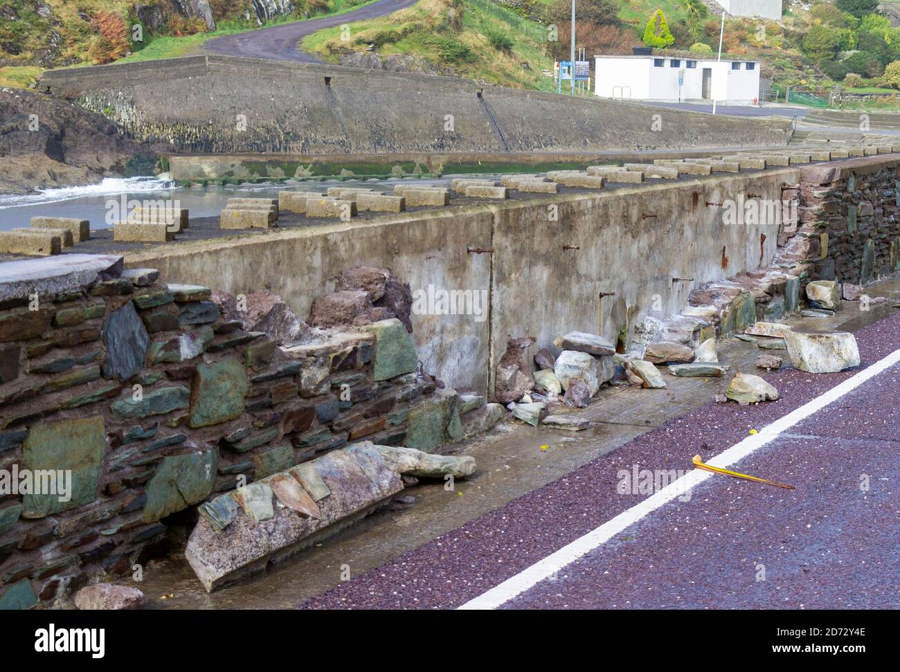 Coastal damage storm ireland hi-res stock photography and images - Alamy