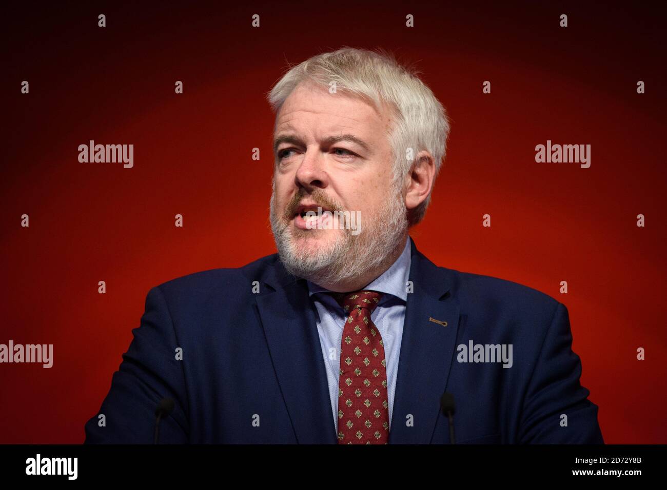 First Minister of Wales Carwyn Jones speaks during the Labour Party ...