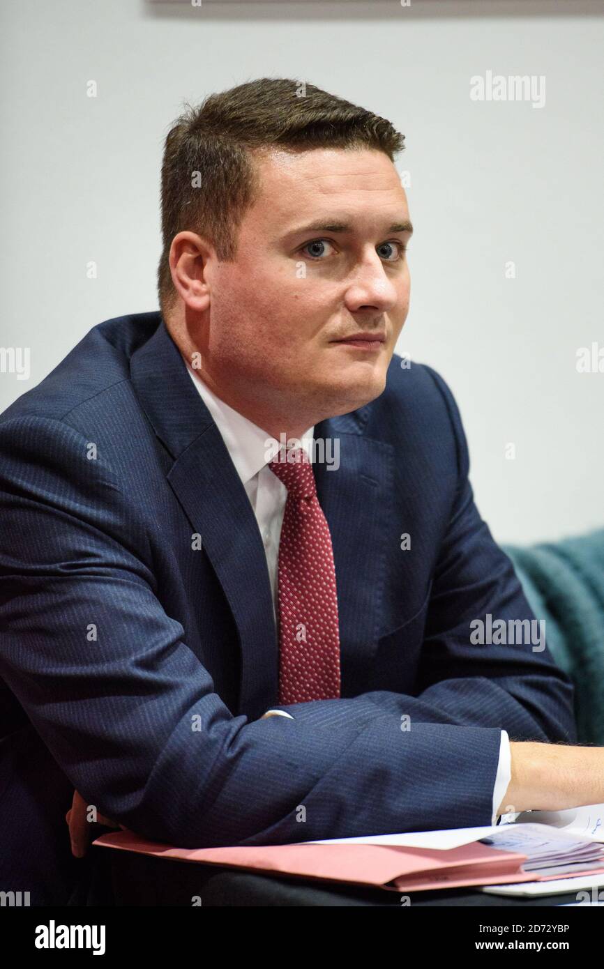 Wes Streeting MP speaking at a fringe event during the Labour Party ...