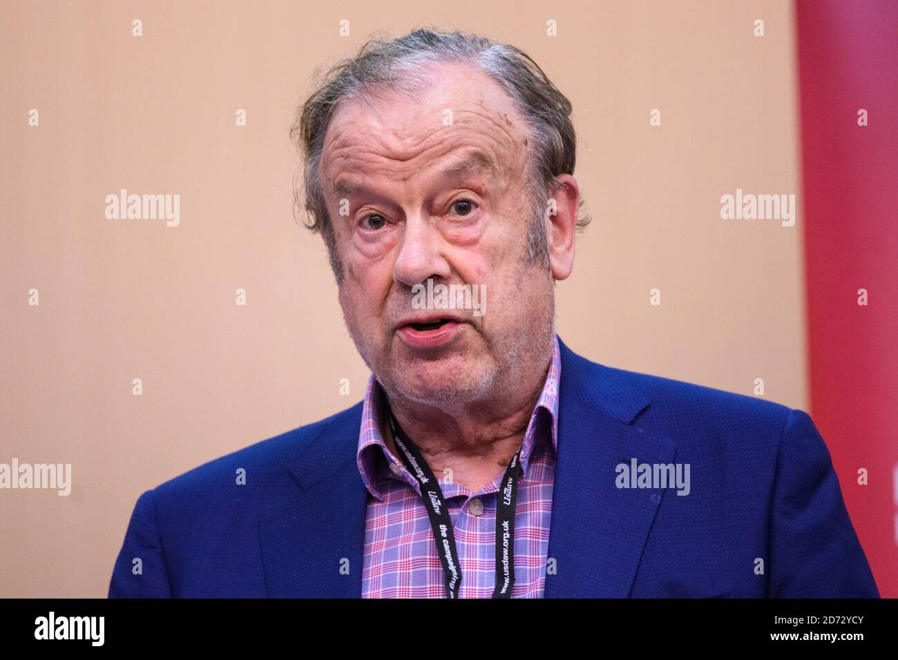 Chair of Labour Leave John Mills pictured during a Labour Leave fringe ...