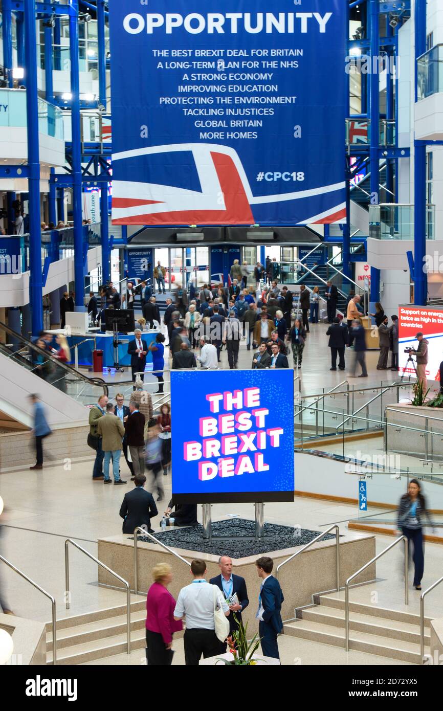 Tory party slogan hi-res stock photography and images - Alamy