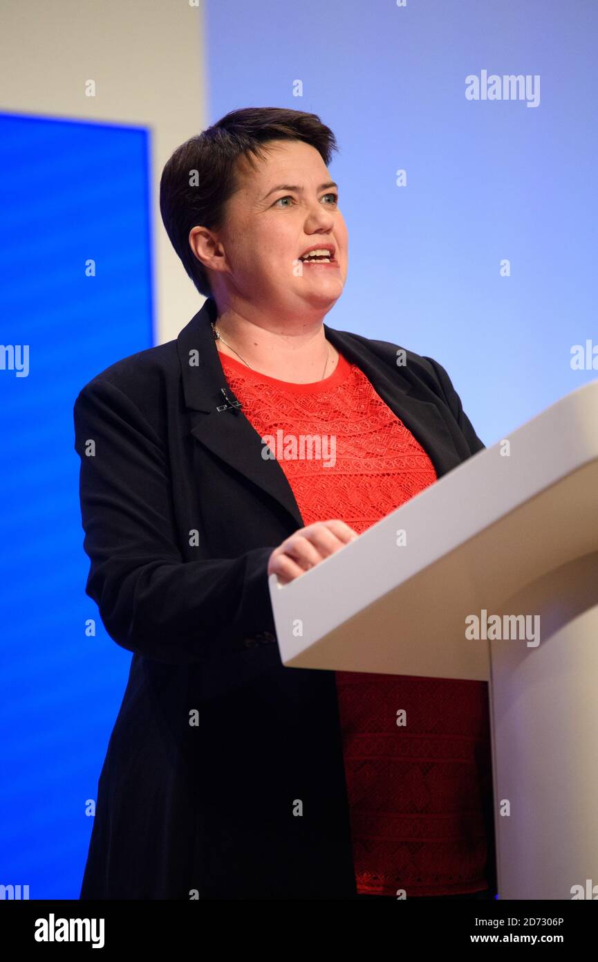 Scottish tory leader ruth davidson hi-res stock photography and images ...