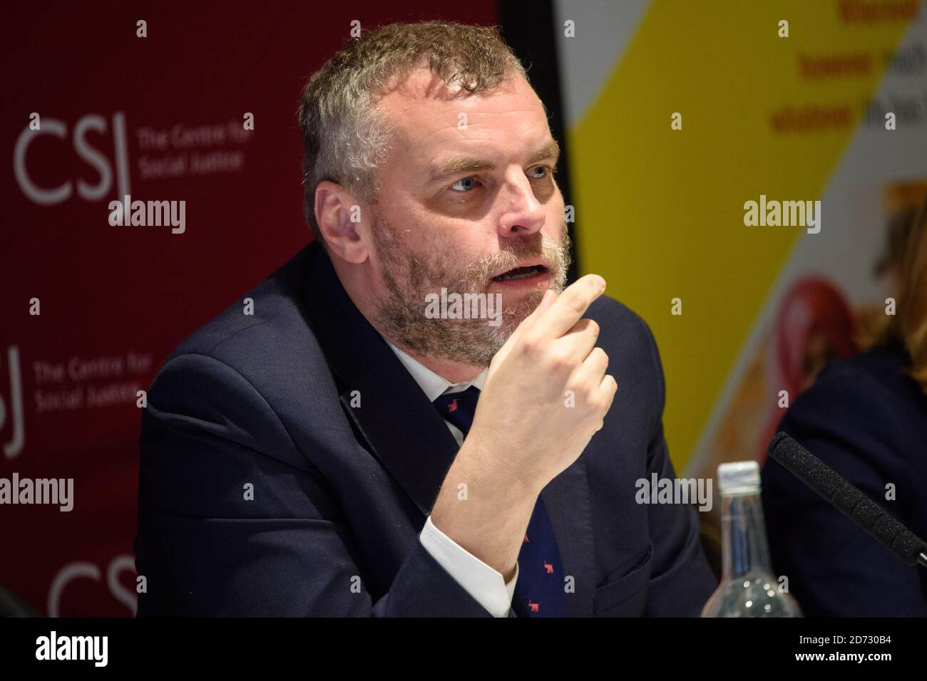 Tim Montgomerie during a fringe event organised by the Centre for ...