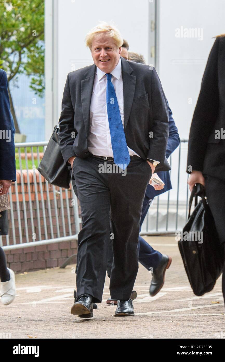 Arriving conservative party conference hi-res stock photography and ...