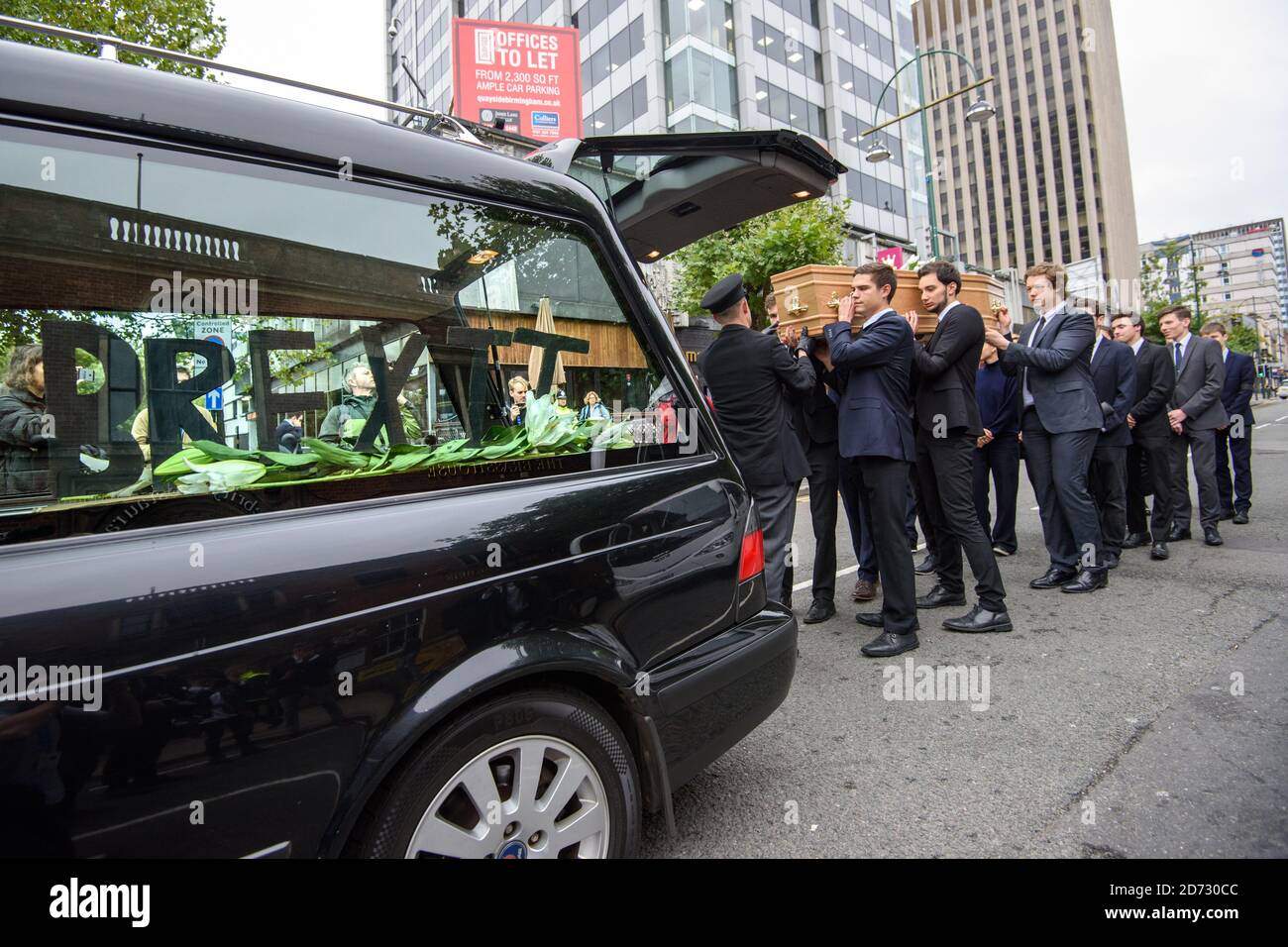 Mock funeral hi-res stock photography and images - Alamy