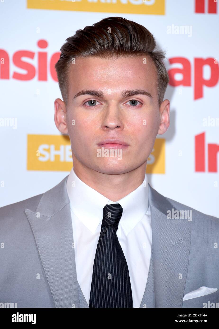 Charlie Winter attending the Inside Soap Awards 2018 held at 100 ...