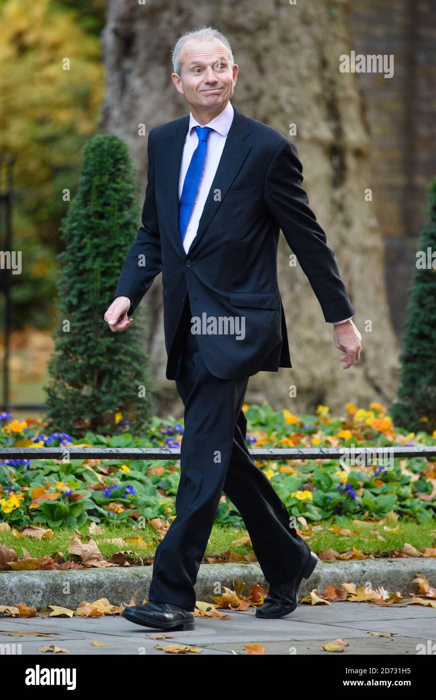UK Cabinet Office minister David Lidington arrives in Downing Street ...