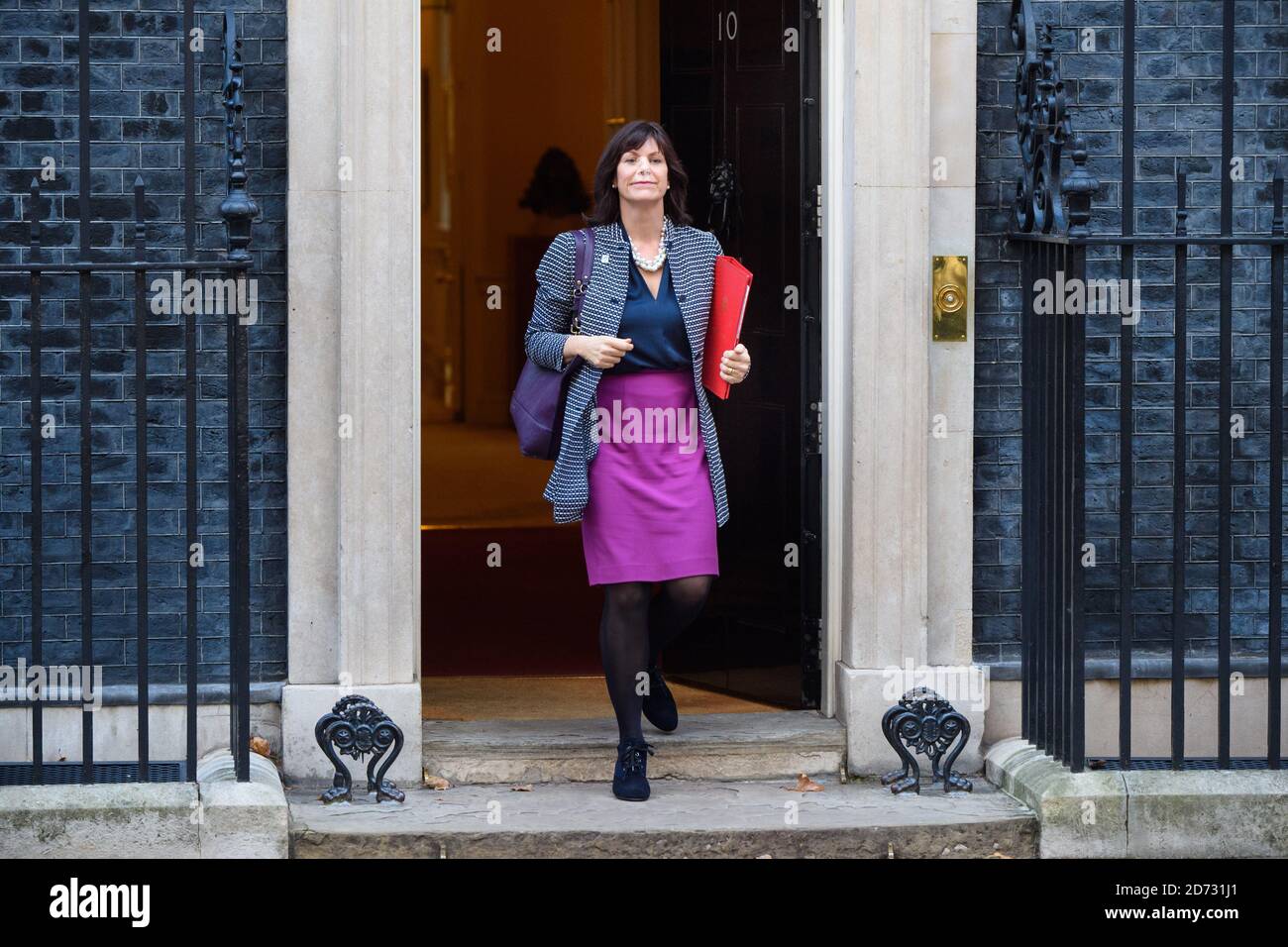 Minister of State for Energy and Clean Growth, Claire Perry leaving ...