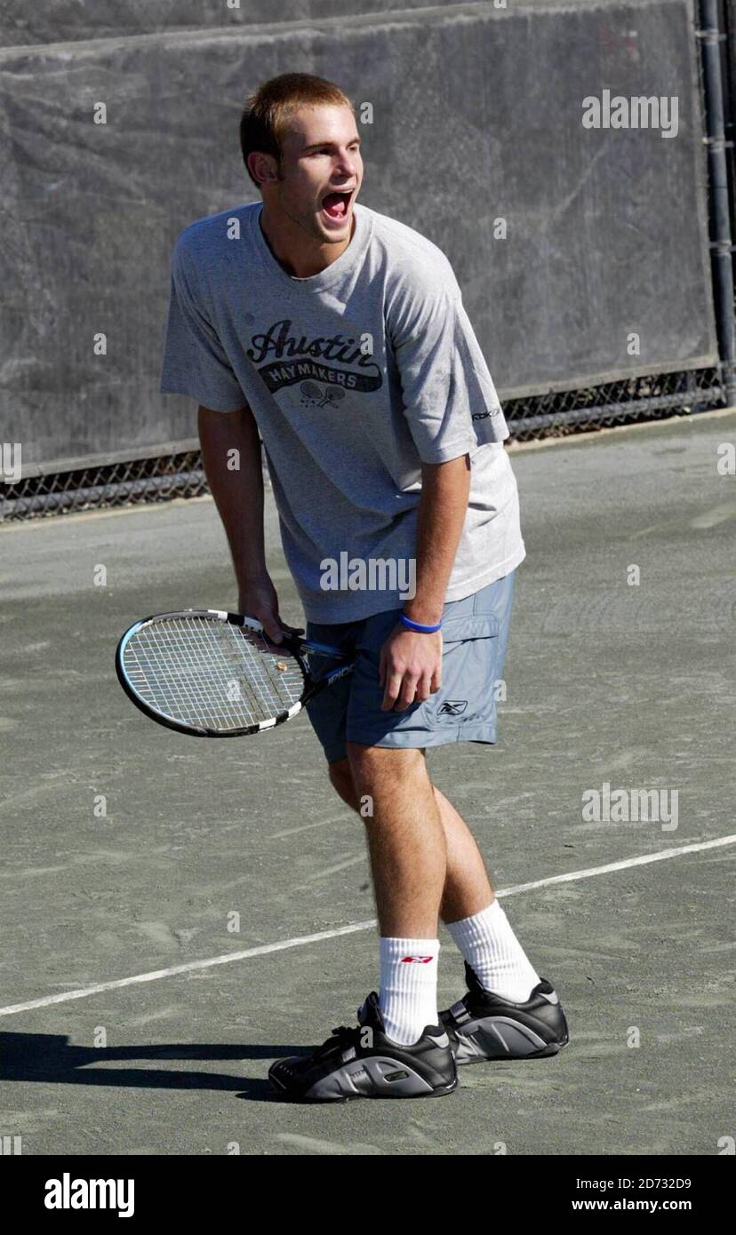 The Andy Roddick Foundation charity match hosts the Pro-celebrity ...