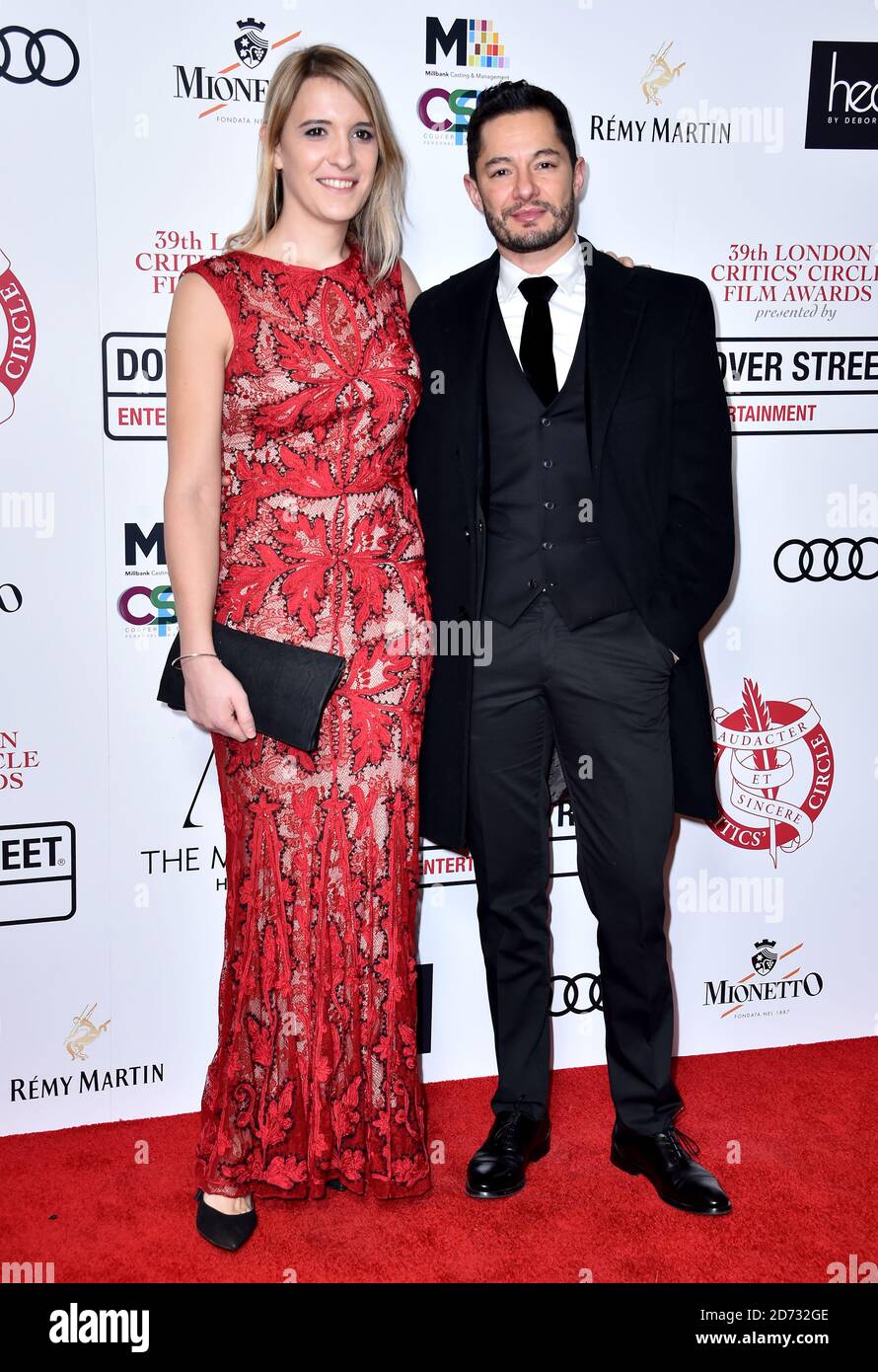 Jake Graf and Hannah Winterbourne attending the 39th London Critics ... Jake Graf and Hannah Winterbourne attending the 39th London Critics ...