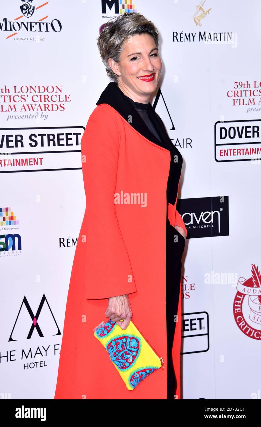 Tamsin Greig attending the 39th London Critics' Circle Film awards at ...