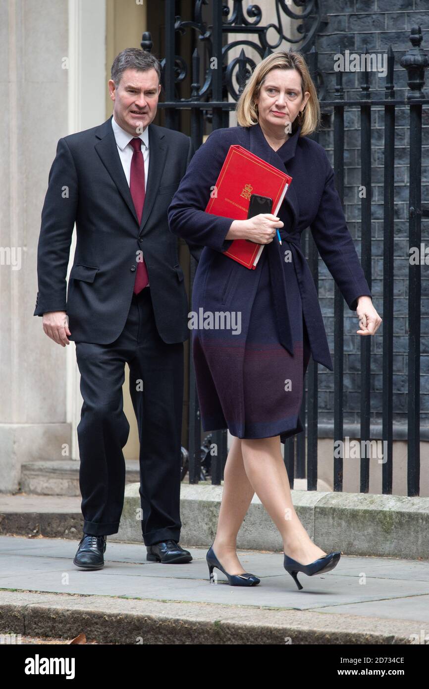 Work and pensions secretary david gauke leaving 10 downing street hi ...