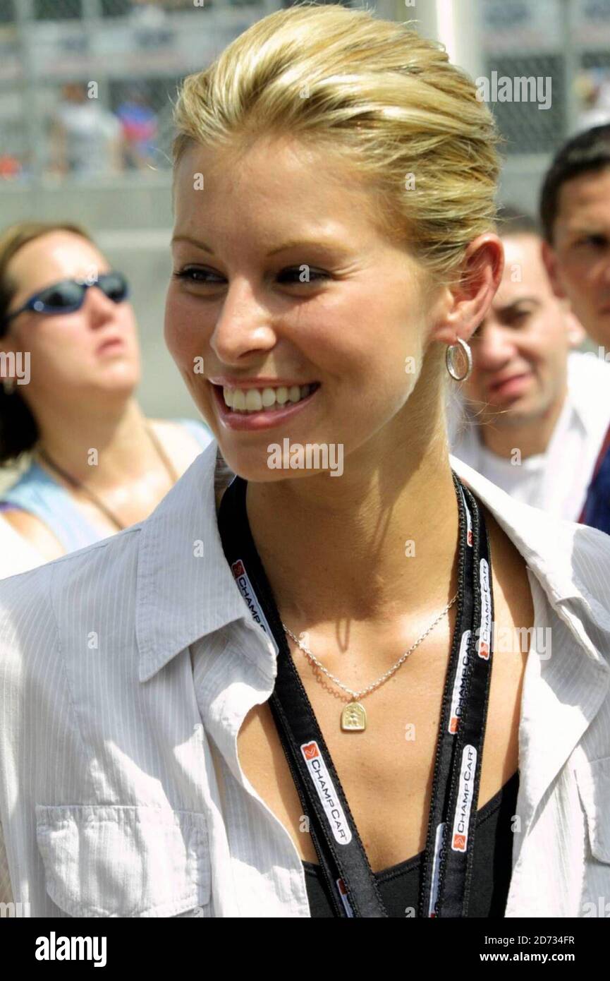 Nikki Taylor at the Grand Prix Americas Miami 2003 [[sah]] Stock Photo ...