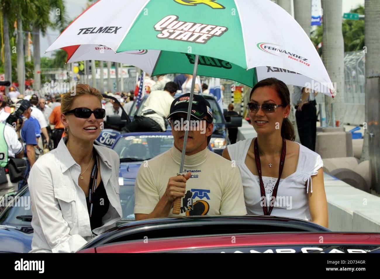 Nikki Taylor at the Grand Prix Americas Miami 2003 [[sah]] Stock Photo ...