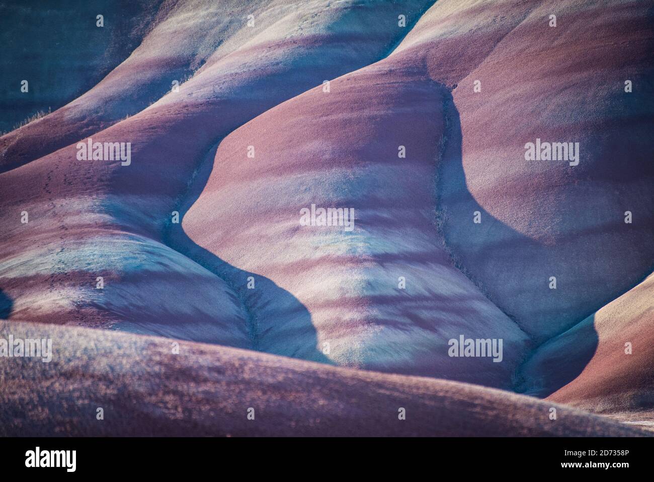The Painted Hills, a geologic site in Wheeler County, Oregon that is ...