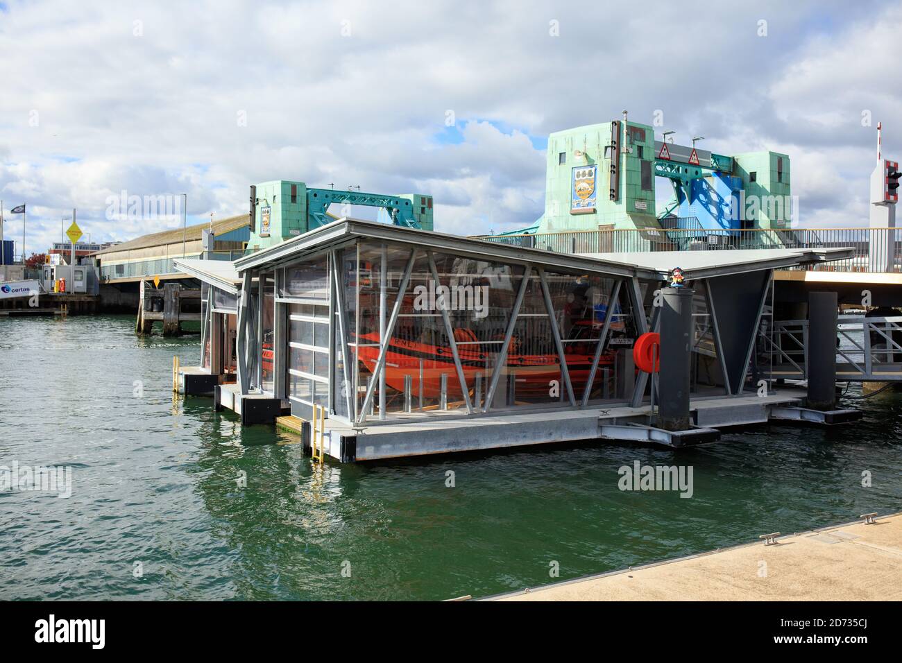 RNLI Poole Lifeboat Station, Poole, Dorset Stock Photo - Alamy