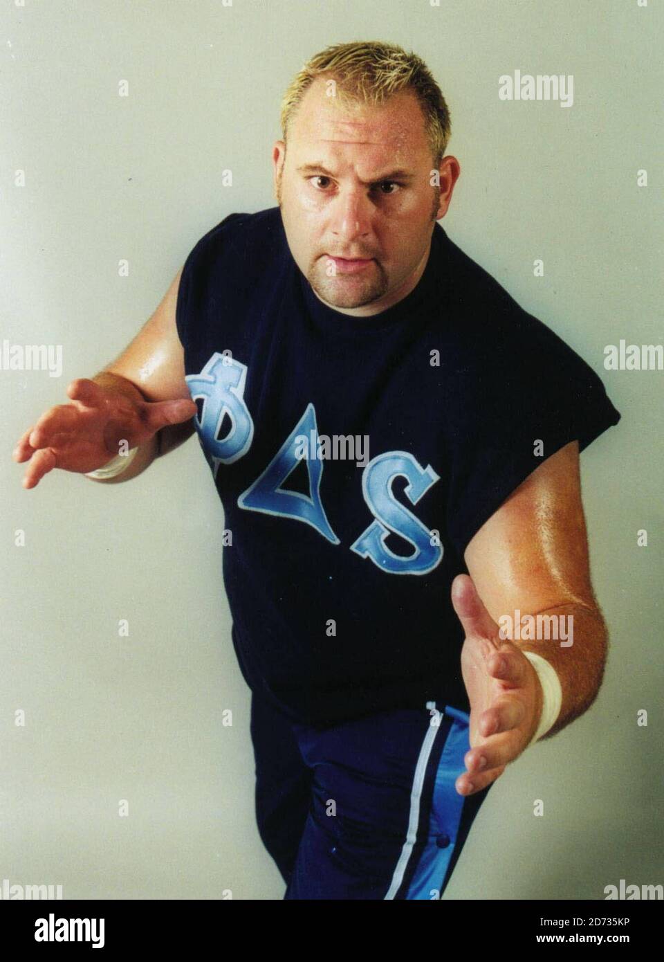 Wrestling preacher Bruno Sassi, Hollywood FL 3/18/00 [[rac]] Stock Photo - Alamy