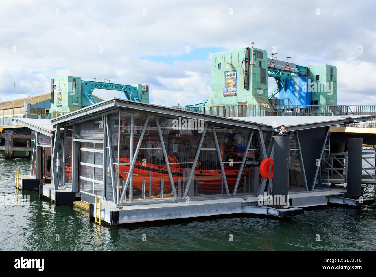 RNLI Poole Lifeboat Station, Poole, Dorset Stock Photo - Alamy