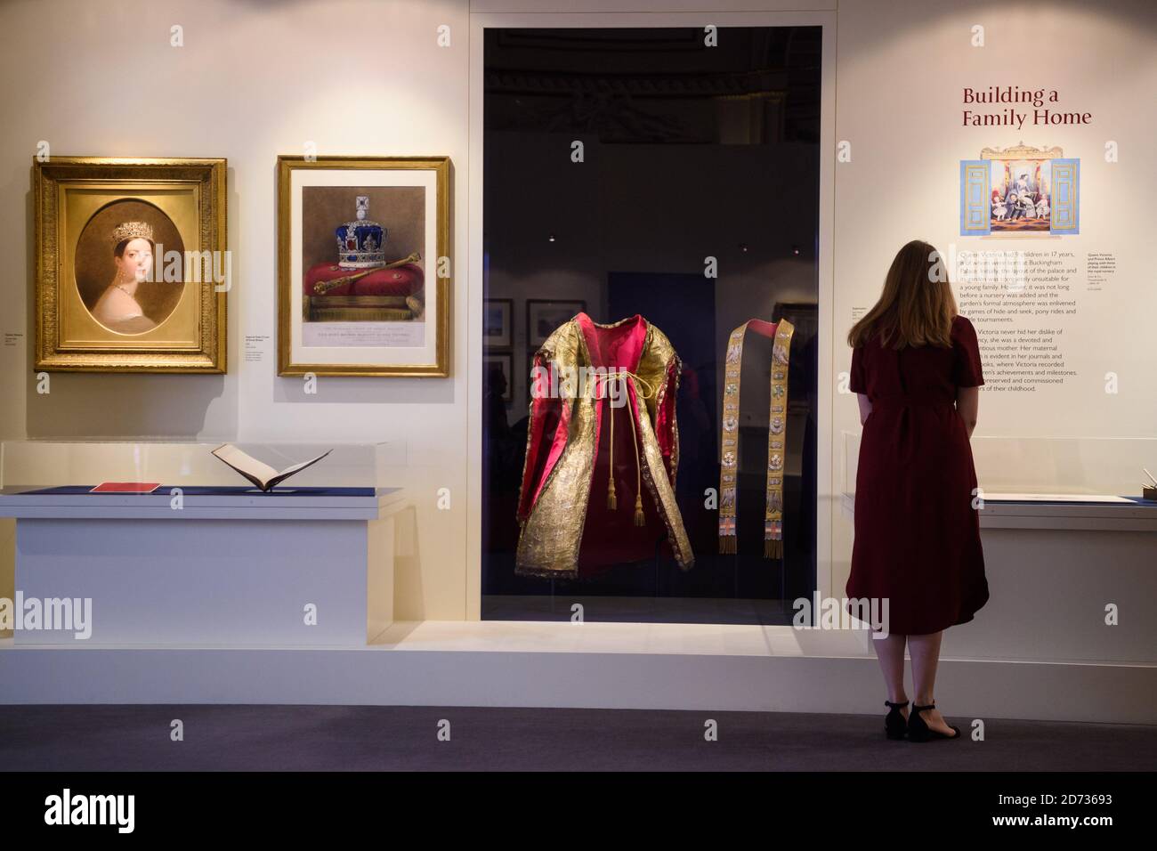 Queen Victoria's Coronation Supertunica, at Queen Victoria's Palace, a ...