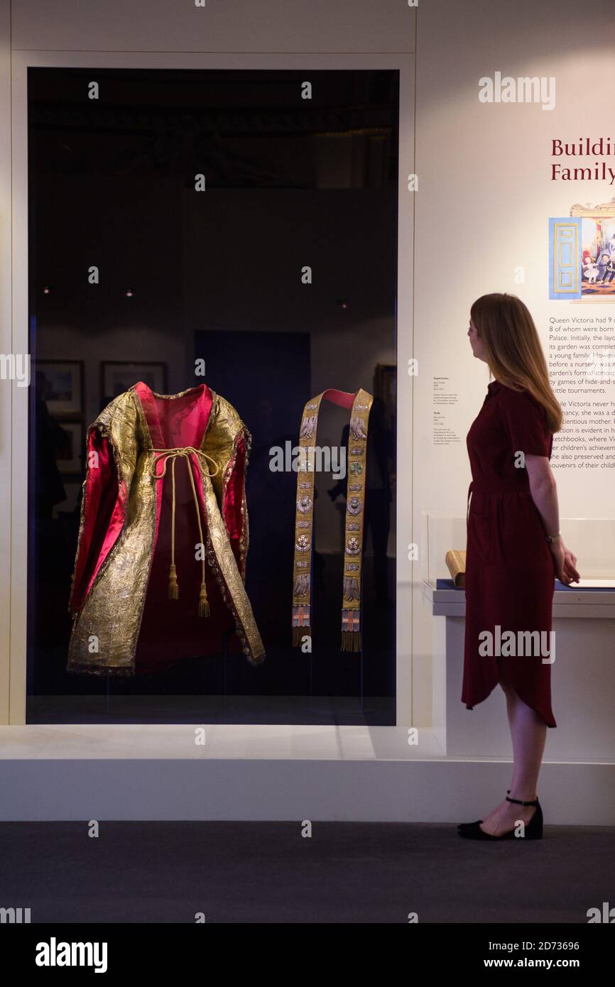 Queen Victoria's Coronation Supertunica, at Queen Victoria's Palace, a ...