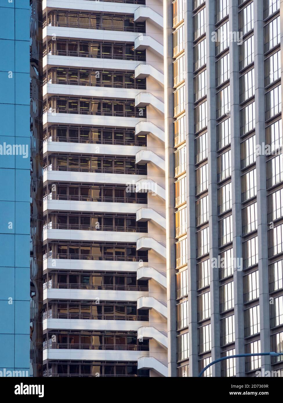 High rise buildings in Recoleta. Buenos Aires, the capital of Argentina ...