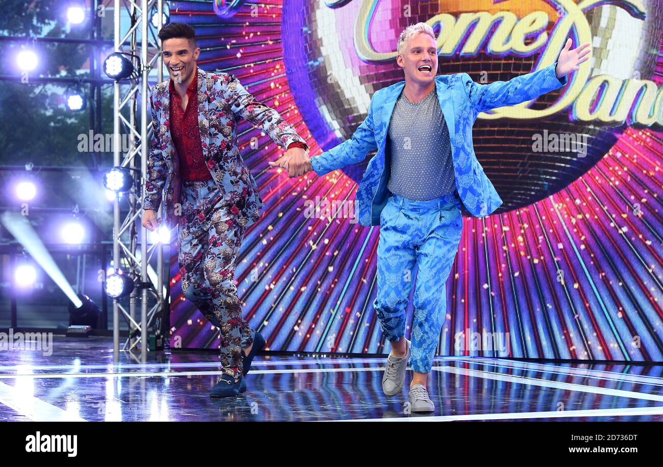 David James and Jamie Lang attending the Strictly Come Dancing Launch ...