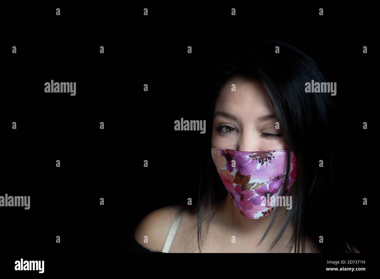 Young woman medical protective mask hi-res stock photography and images ...