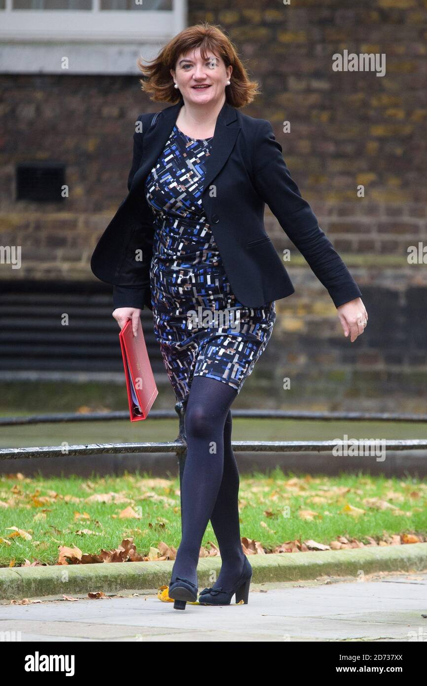 Digital, Culture, Media and Sport Secretary Nicky Morgan arriving for a ...