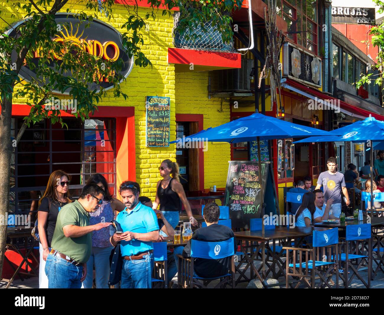 Restaurant and Bars. Plazoleta Julio Cortazar also called Plaza Serrano ...