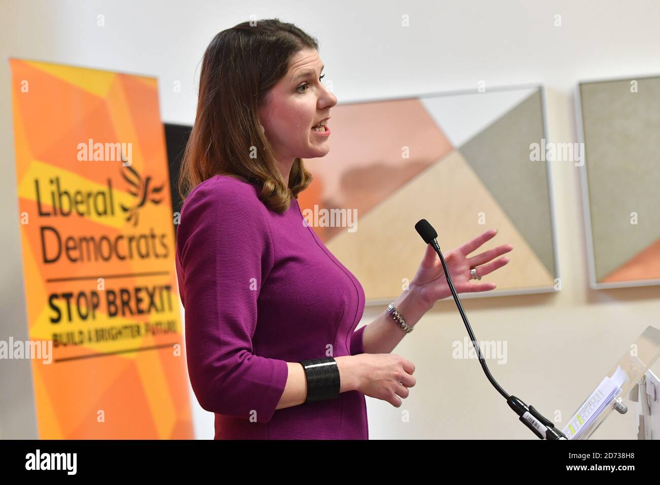 Speech on general election campaign trail hi-res stock photography and ...