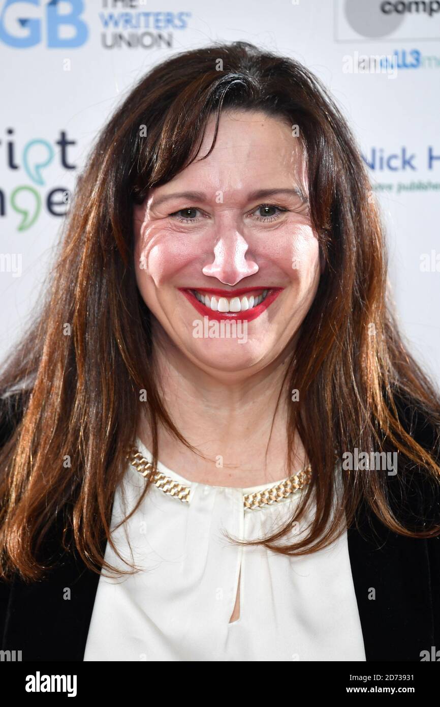 Brenda Gilhooly arrives at The Writers' Guild Awards 2020 held at the ...