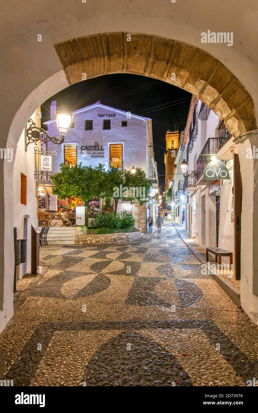 Altea night alicante costa blanca hi-res stock photography and images ...