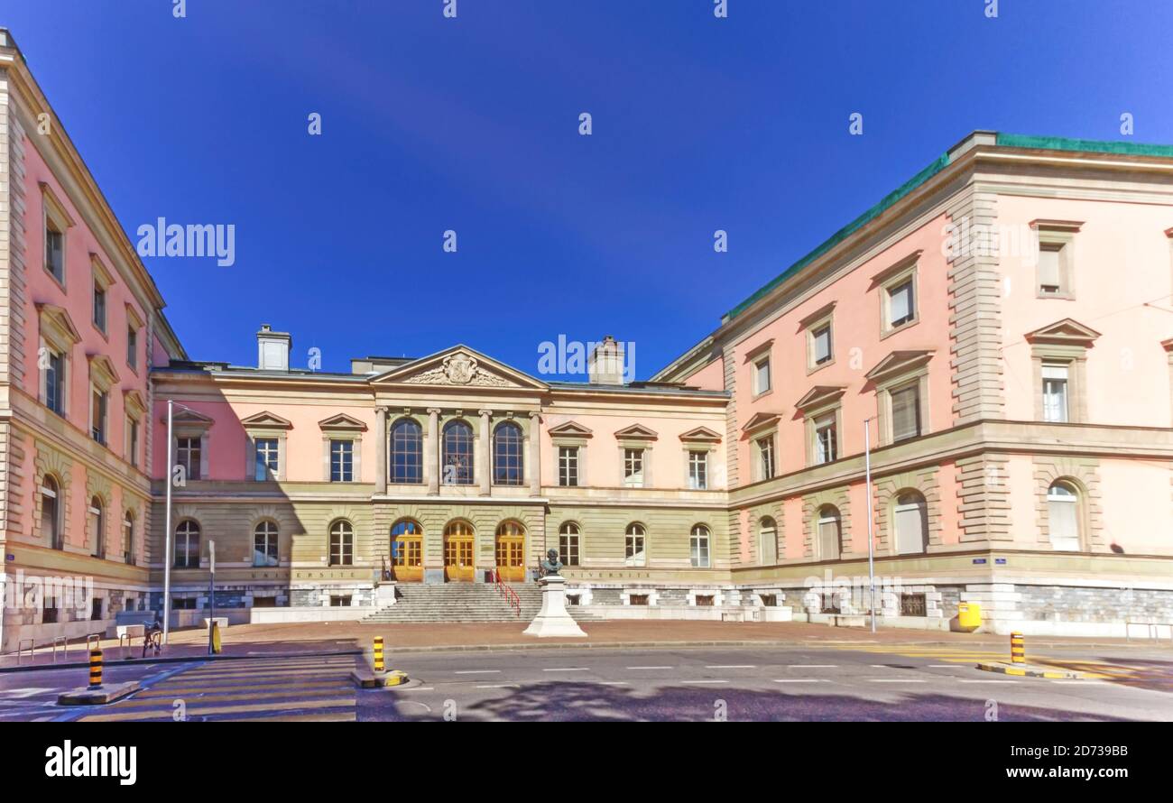 The university of geneva building hi-res stock photography and images ...