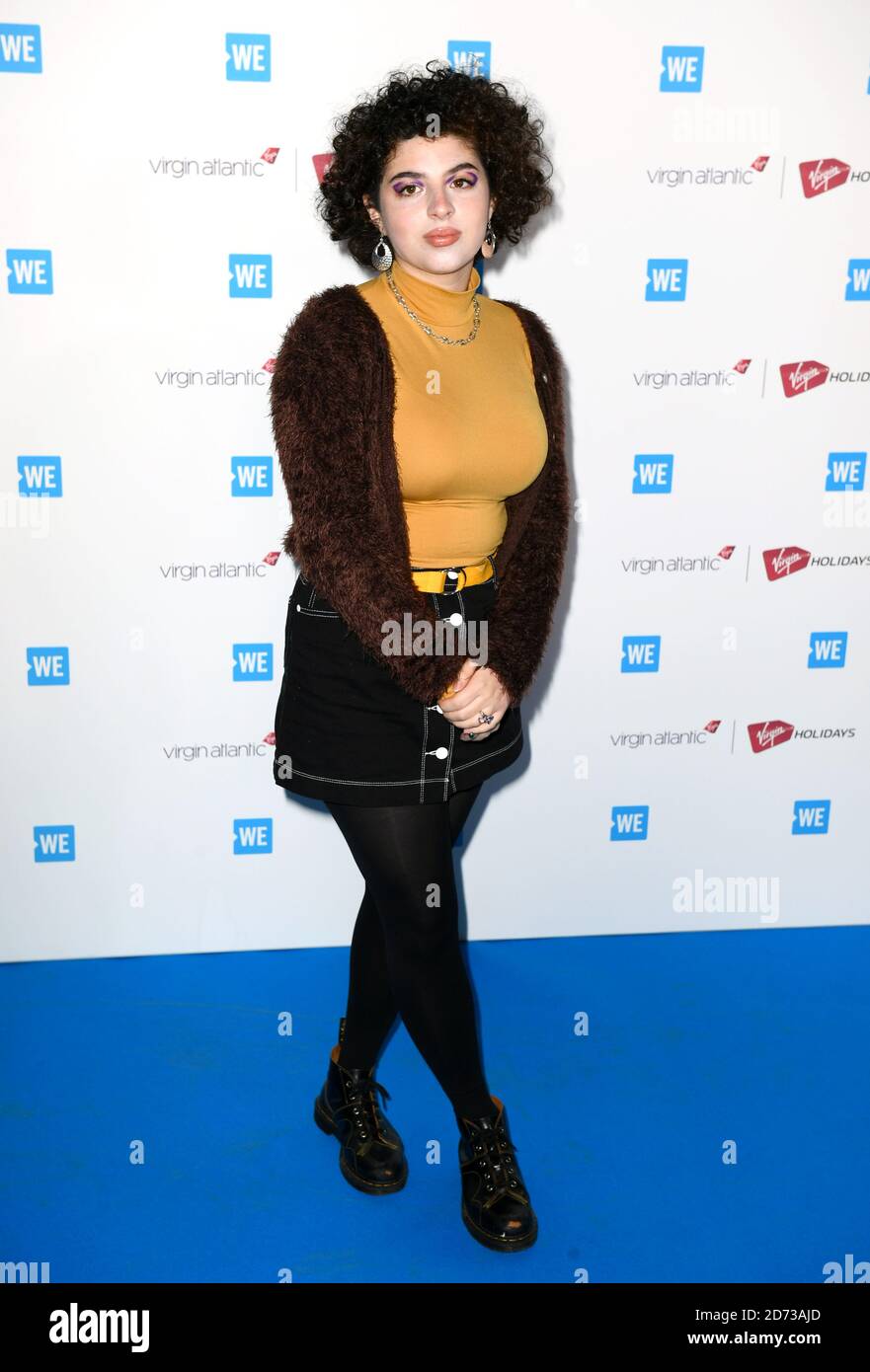 Noga Levy-Rapoport attending the WE Day UK charity event and concert ...