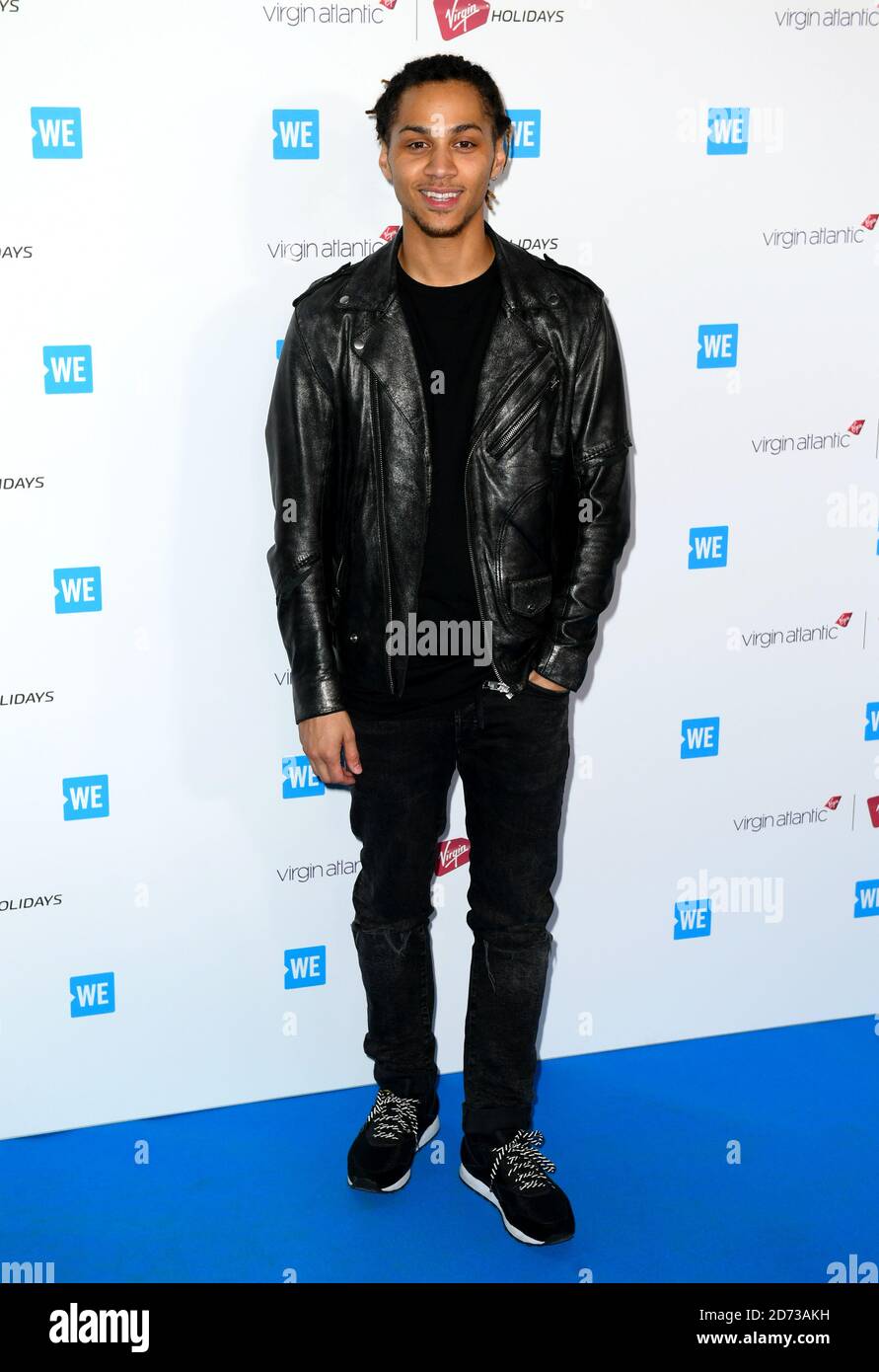 Bluey Robinson attending the WE Day UK charity event and concert held ...