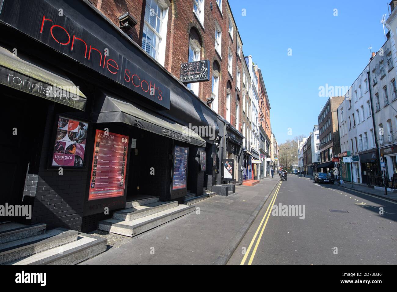 Ronnie scotts music venue in soho hi-res stock photography and images ...