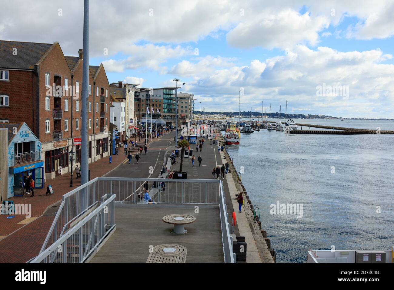 Poole quayside, Poole Quay, Poole, Dorset Stock Photo - Alamy