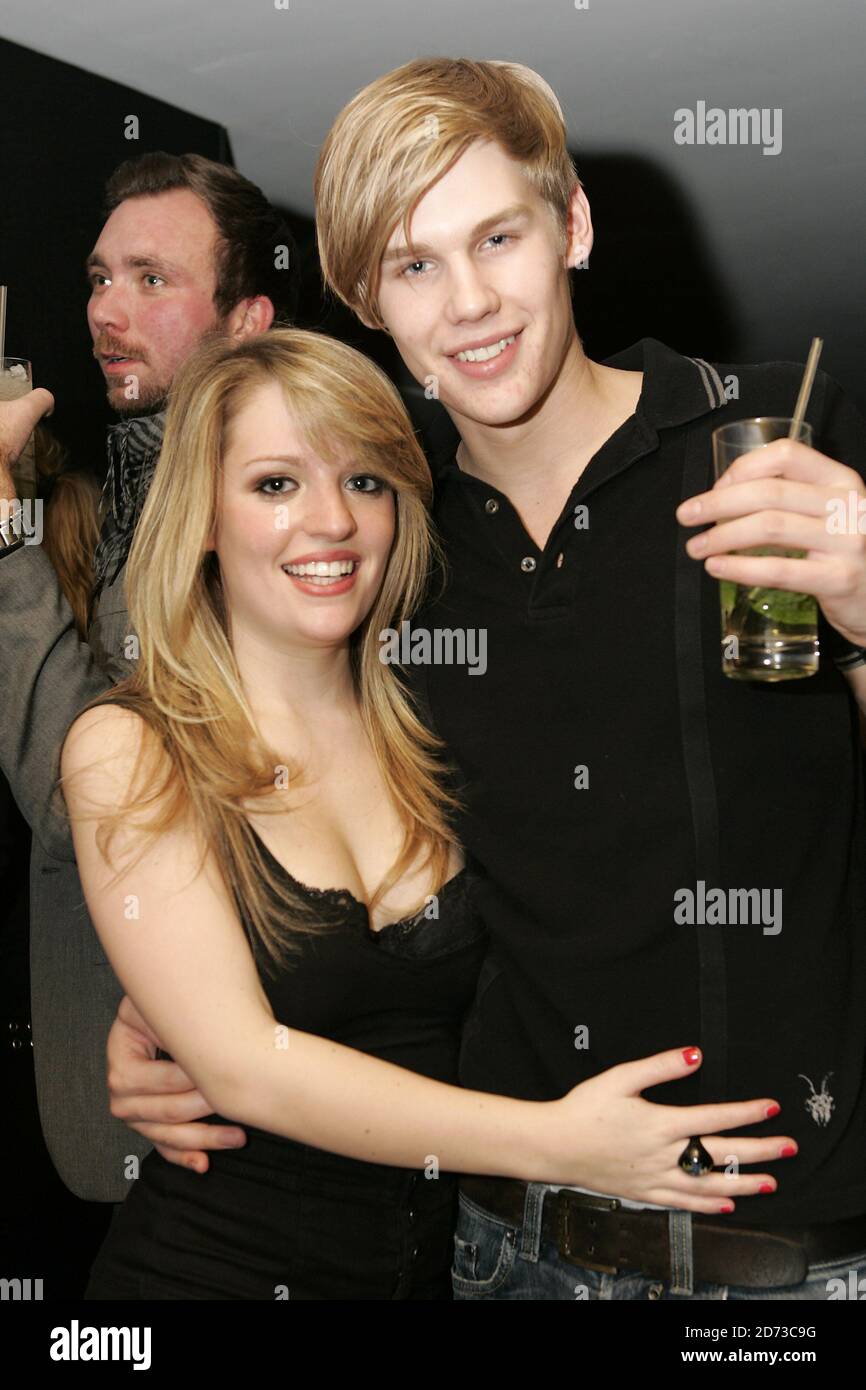 Guests (unnamed) at the Storm Model Agency's London Fashion Week party ...