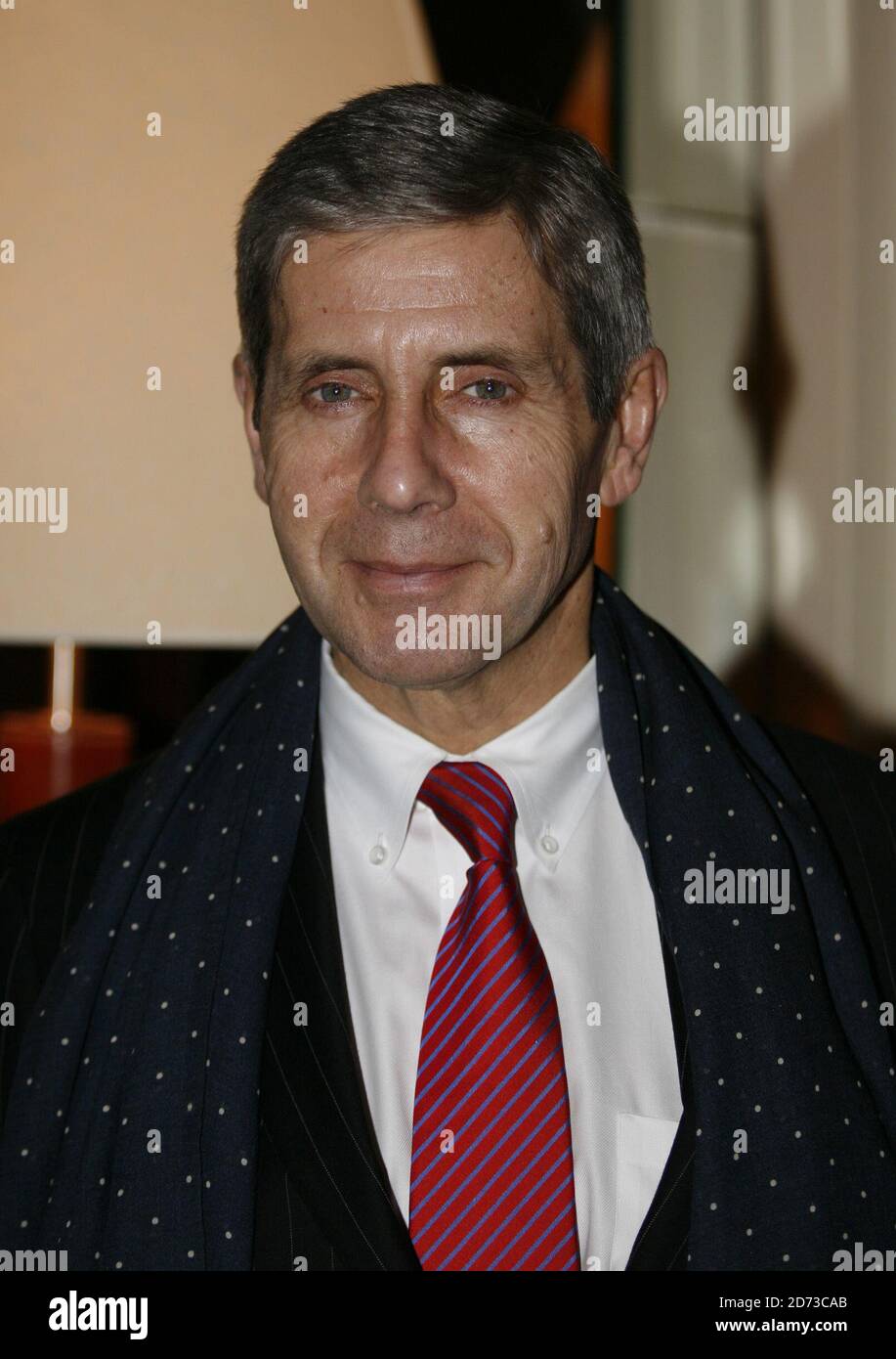 Stuart Rose arrives at the Fashion Fringe 2008 launch party at Claridge ...