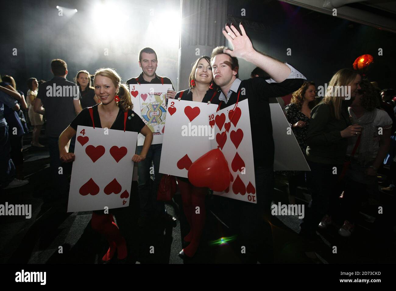 Partygoers at the Corsa Presents Bandstand, a new live music indoor ...