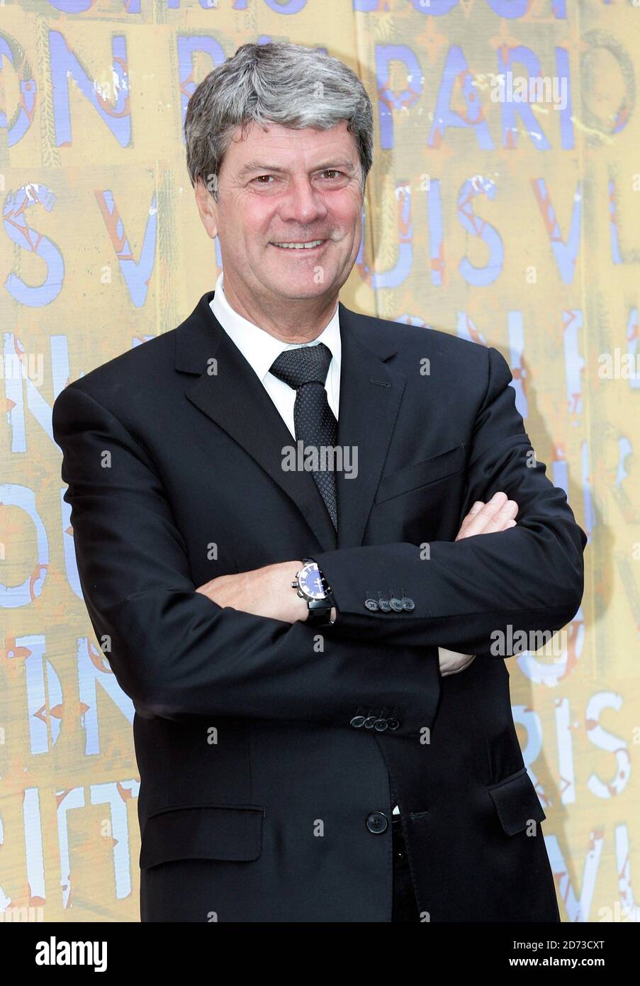Yves Carcelle (CEO Louis Vuitton) arrives at the Louis Vuitton dinner ...