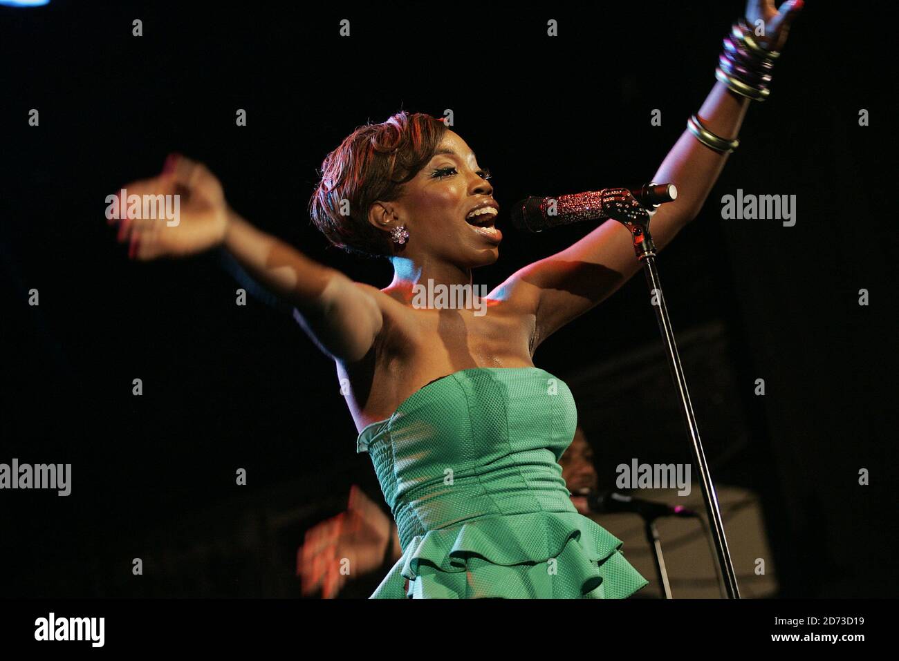 Estelle in concert at Heaven nightclub in London, as part of Capital ...