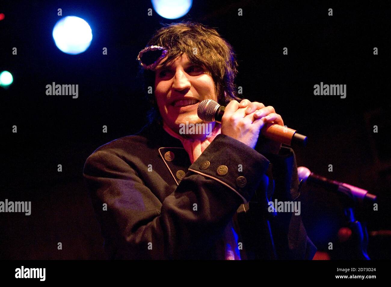 Noel Fielding and The Mighty Boosh Band play a warm-up gig at Cargo, in ...