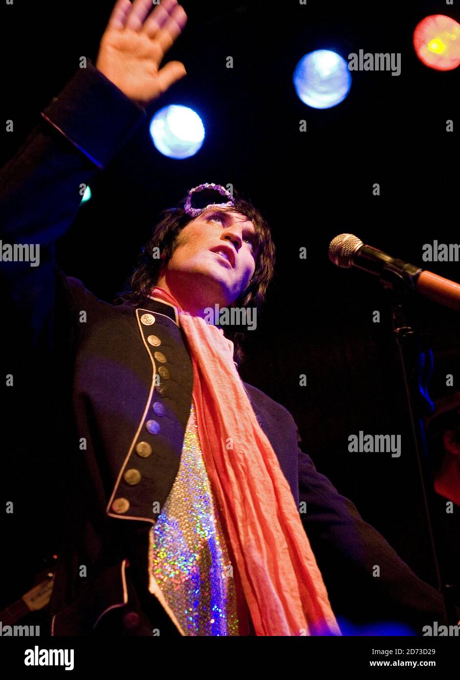 Noel Fielding and The Mighty Boosh Band play a warm-up gig at Cargo, in ...