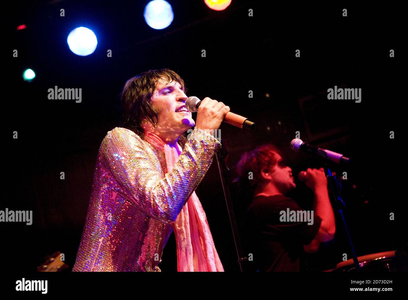Noel Fielding and The Mighty Boosh Band play a warm-up gig at Cargo, in ...