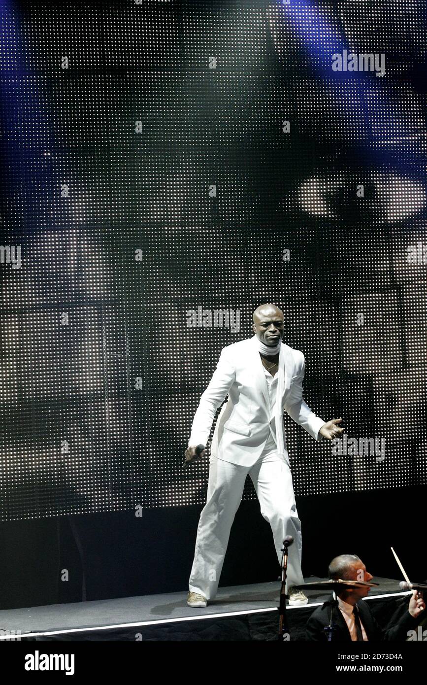 Seal performs live in concert at the Shepherds Bush Empire in west ...