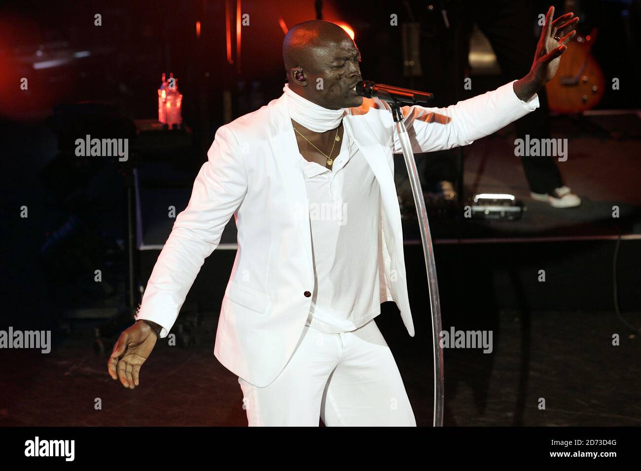 Seal performs live in concert at the Shepherds Bush Empire in west ...
